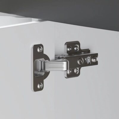 Gloss White Kitchen Cupboards - 2.4m length, Large grocery unit